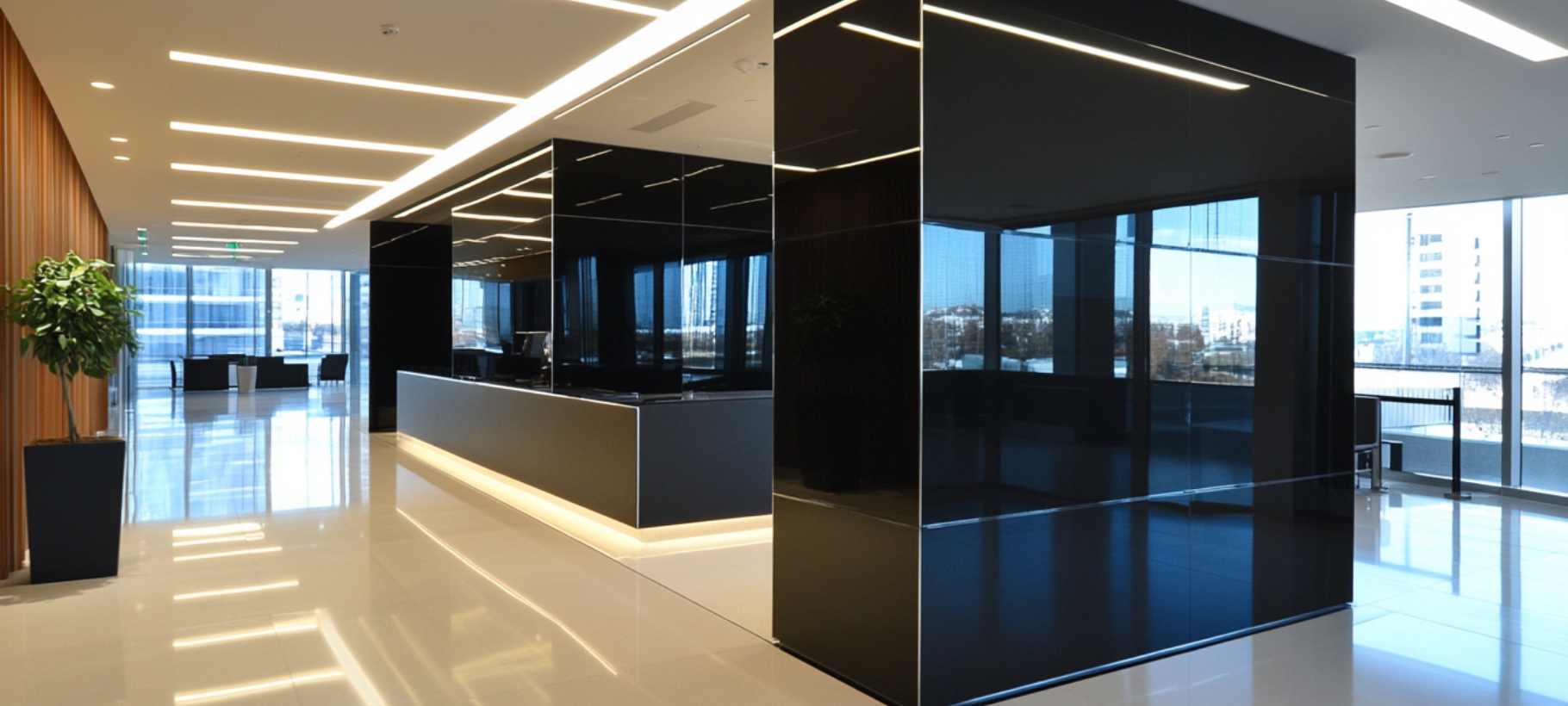 Why SGG Planilaque Glass Pillars Are The Ultimate Office Design Upgrade