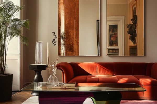 Living Room Decor Trends 2025: Embrace the New Glass Wave