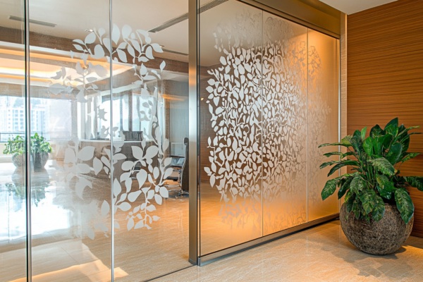 Creative Ways To Use Decorative Glass Partitions In Interior Design