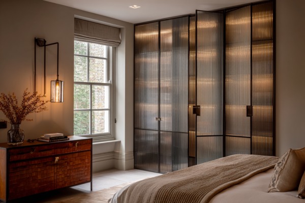 How To Elevate Bedroom Decor Aesthetics With Glass Wardrobe Shutters ...