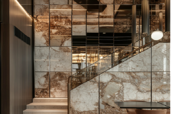 Professional Advice On Lacquered Glass & Mirror Wall Panelling For Cafe ...