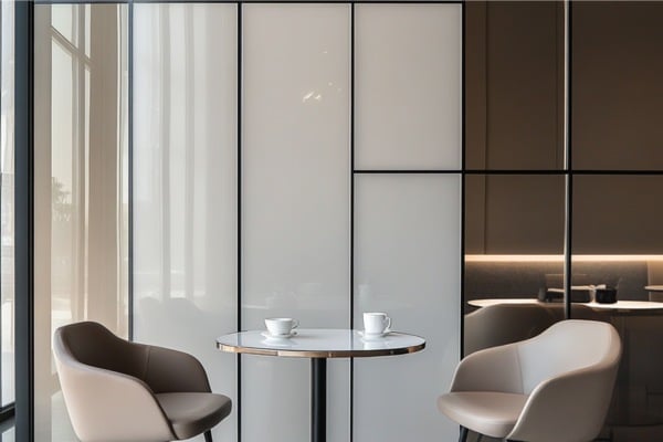 Professional Advice On Lacquered Glass & Mirror Wall Panelling For Cafe ...