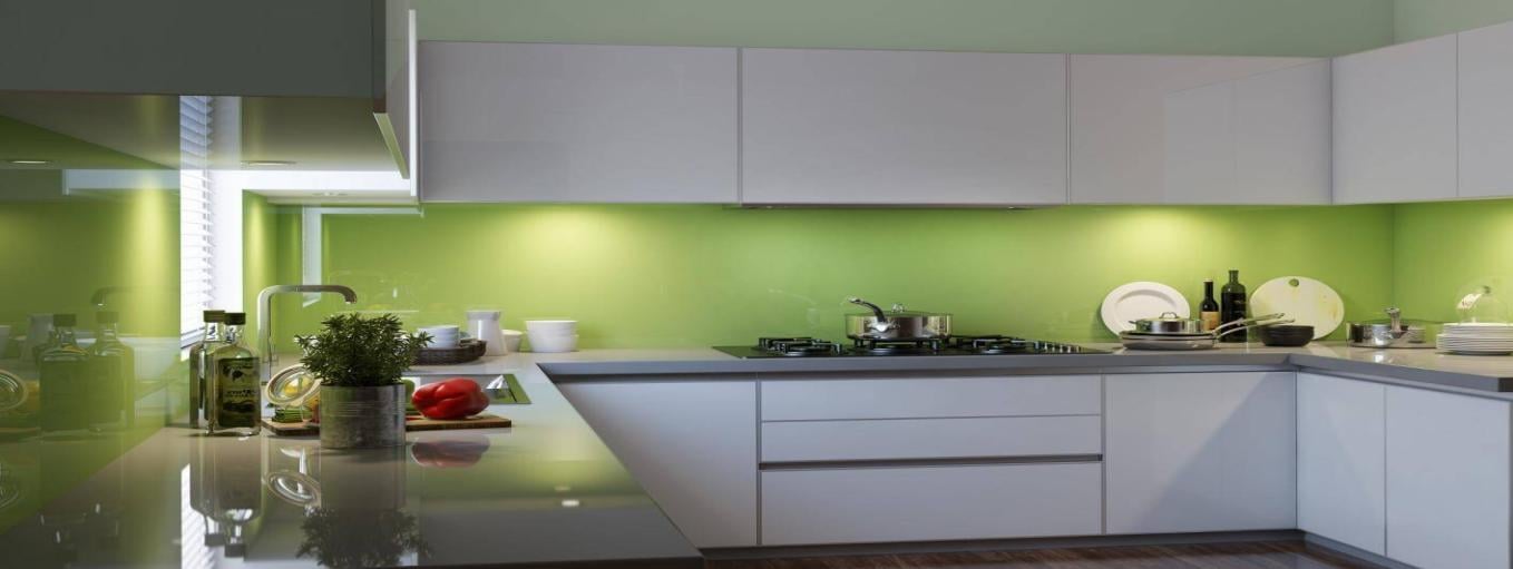 Elegant Glass Kitchen Shutters | Saint-Gobain